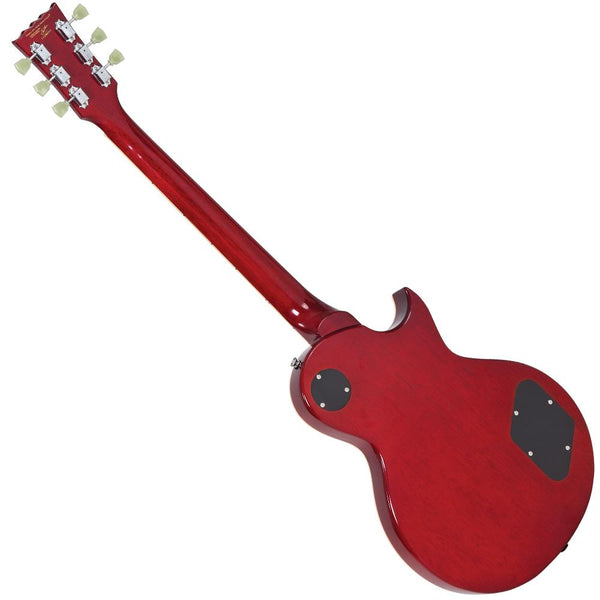 Vintage V100 Reissued Electric Guitar ~ Left Hand Cherry Sunburst ...